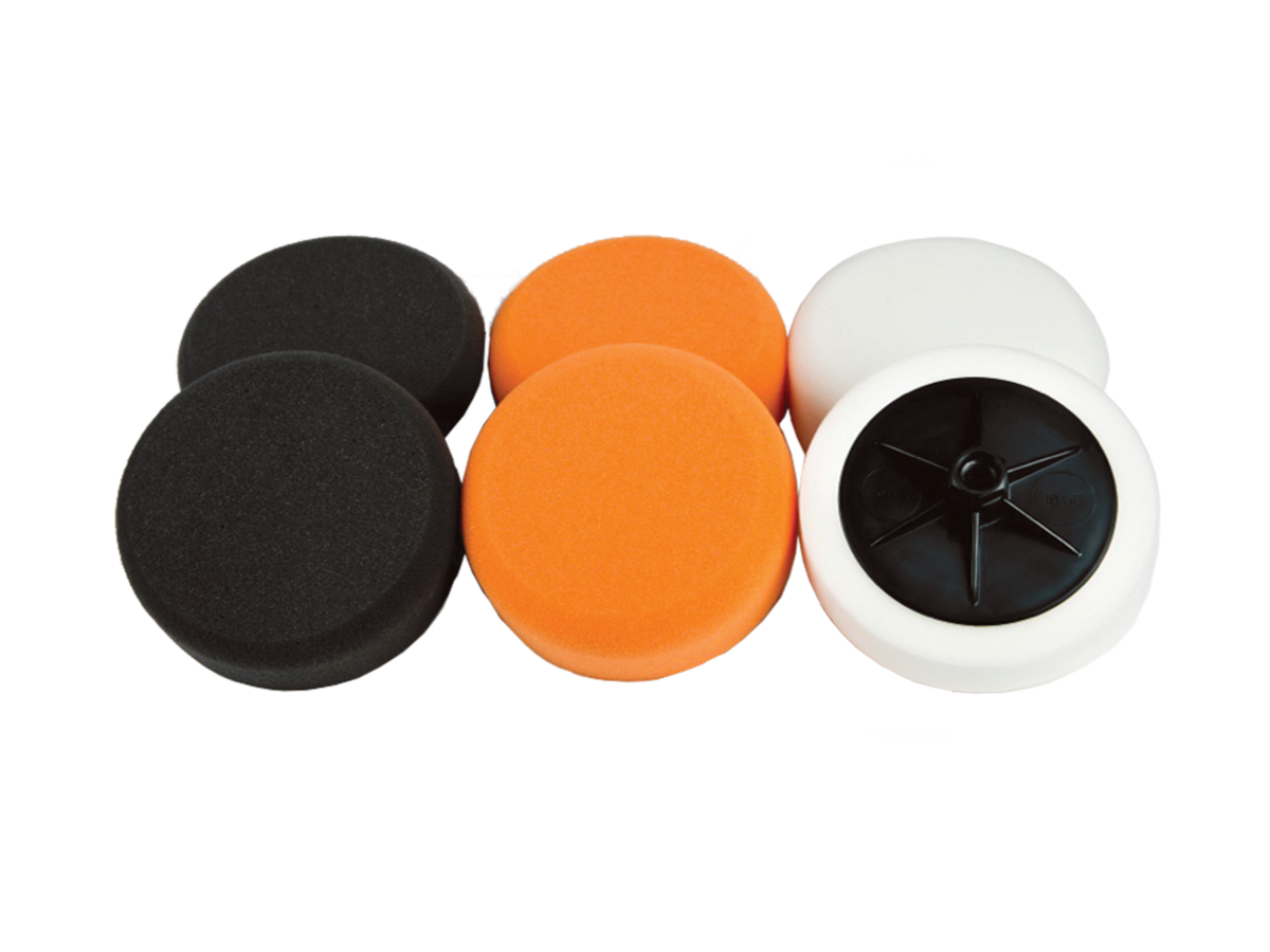 Polishing pads velcro and backing plates - CHAMAELEON PRODUCTION